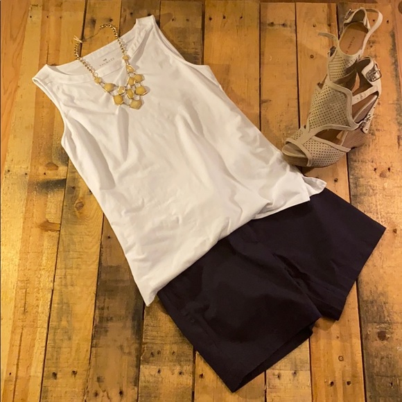 Talbots | Tops | Euc Talbots Classic White Tank Top | Poshmark